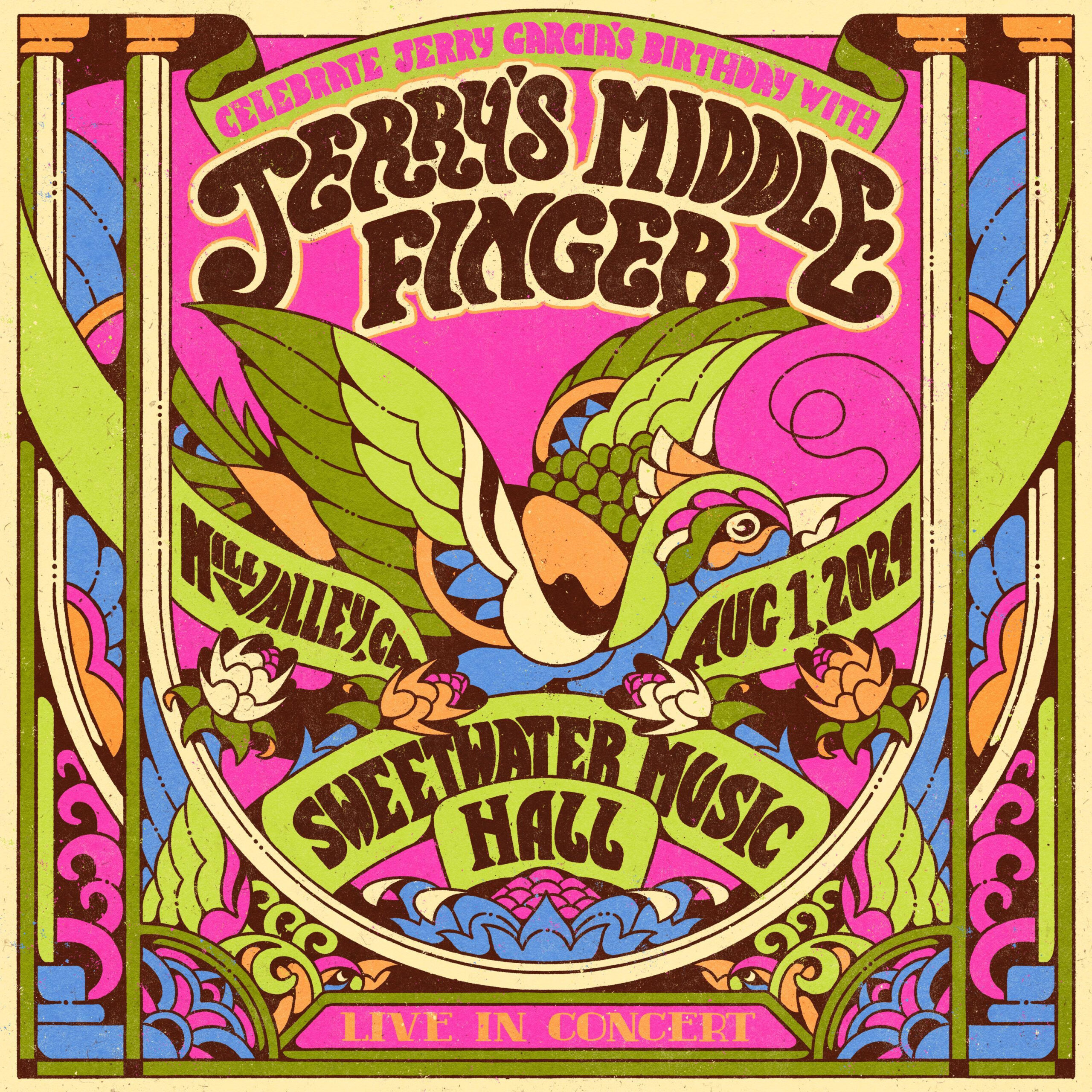 Jerry’s Middle Finger Honors Jerry Garcia’s Birthday with Live Album ...